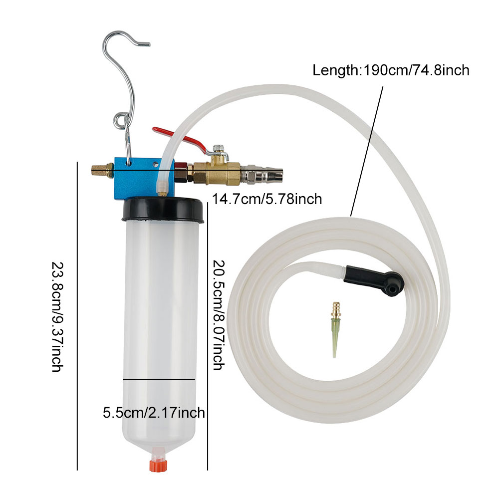 Car Brake Fluid Replace Clutch Vacuum Bleeder Pump Pneumatic Oil ...